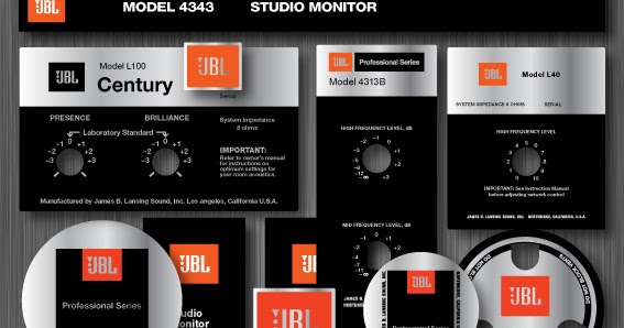 ItalianShop: JBL LOUDSPEAKERS BADGE / FOILCAL / LABEL / DECAL / STICKERS