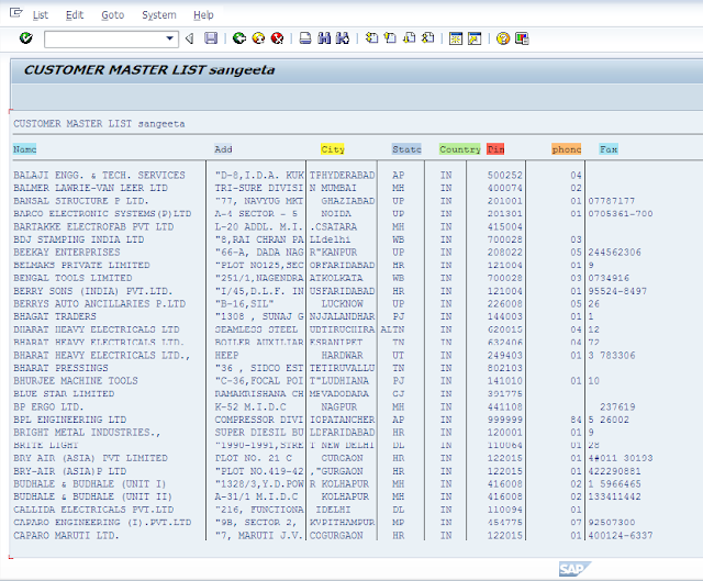 SAP ABAP TUTORIAL: ABAP Classical Report with Programming Example