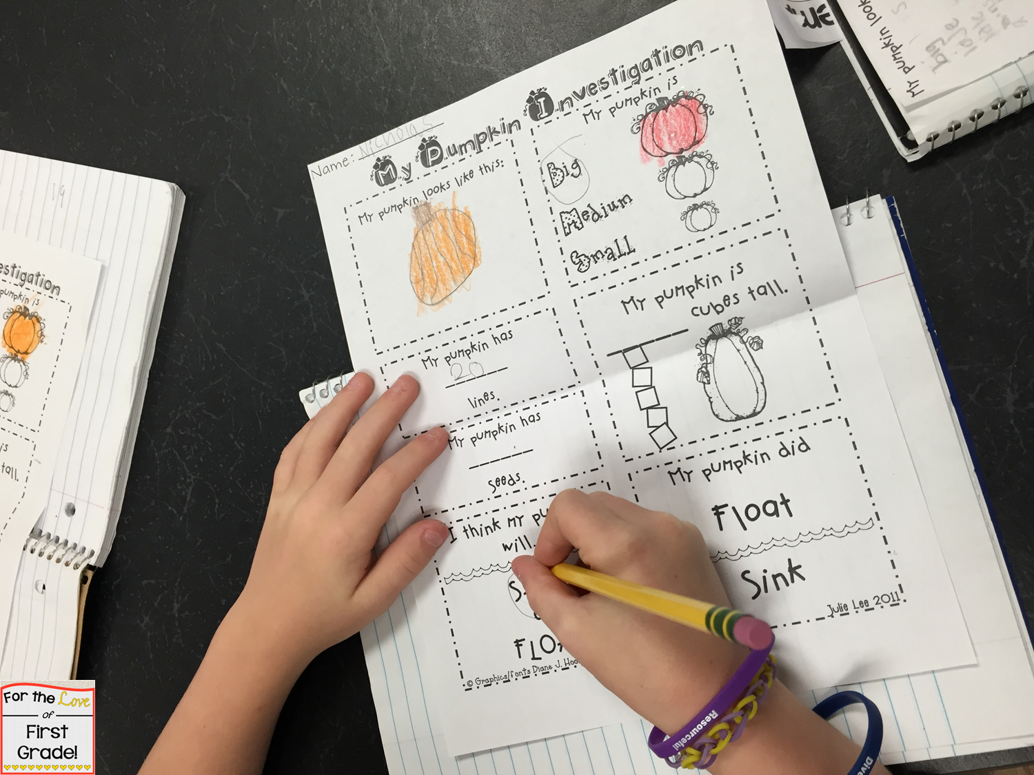 For the Love of First Grade: Pumpkin Week is in the Books!