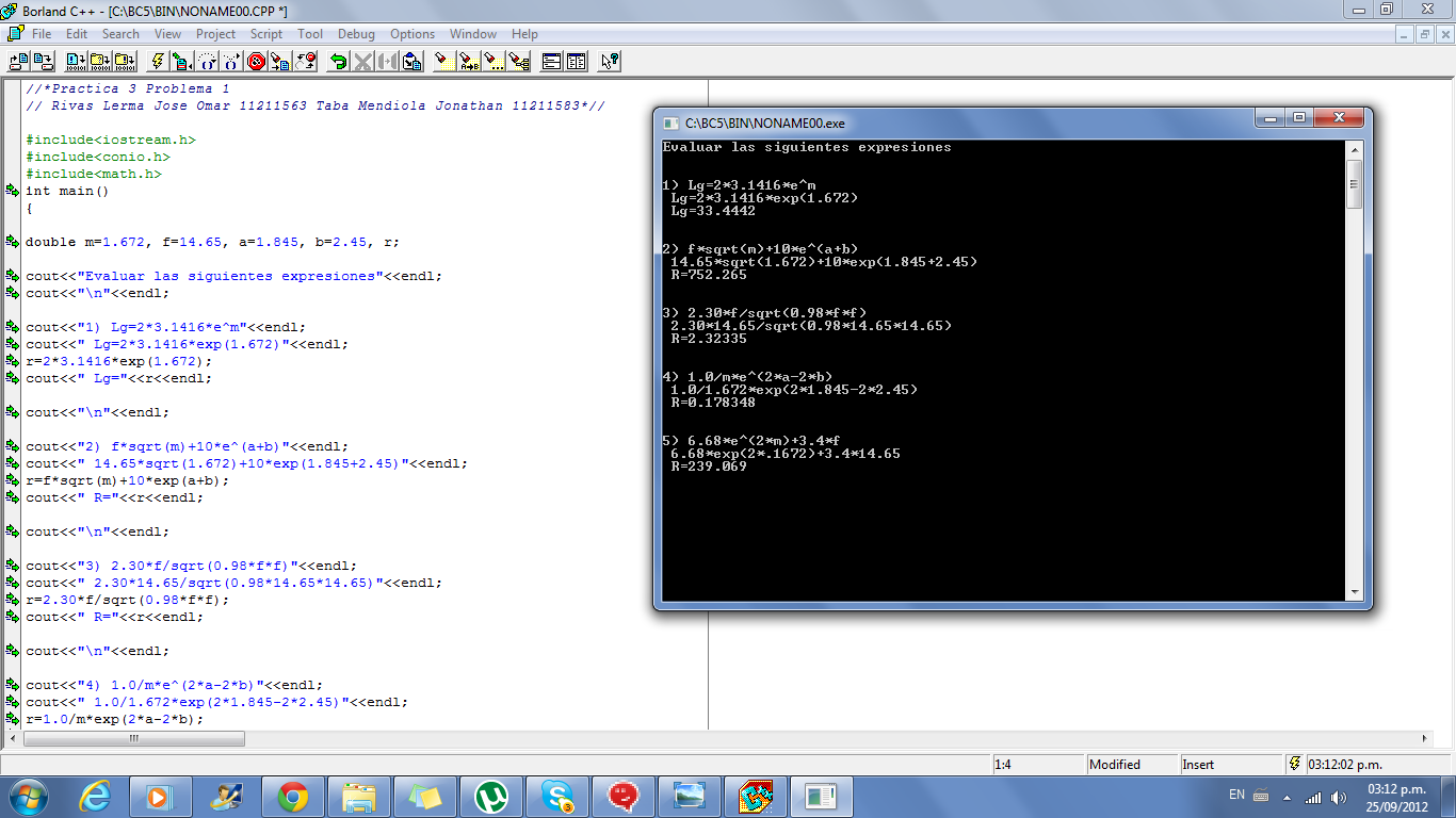 Programacion Estructurada Rivas: Practica 3
