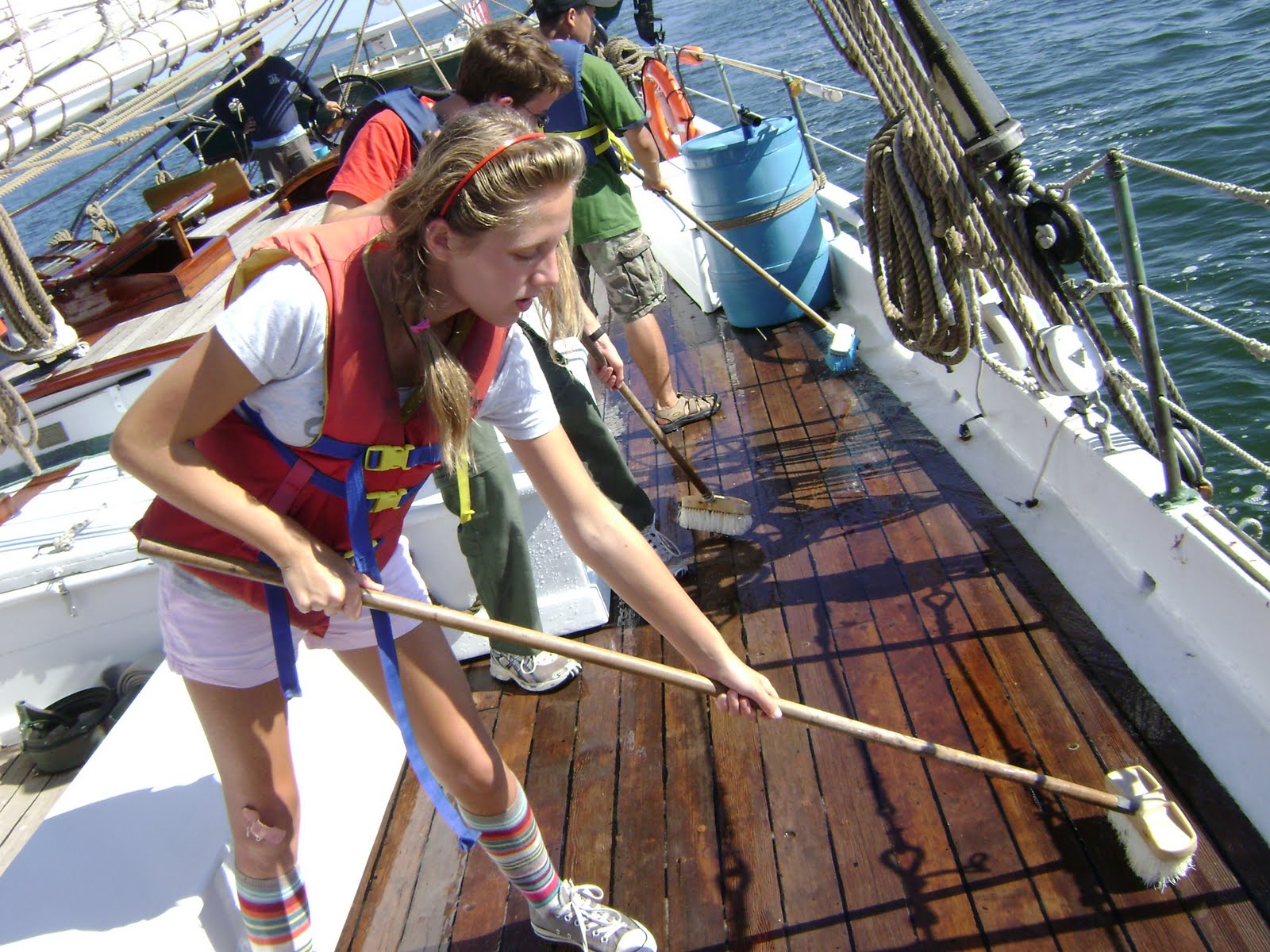 Lady Maryland: Trawling and Water Quality Testing