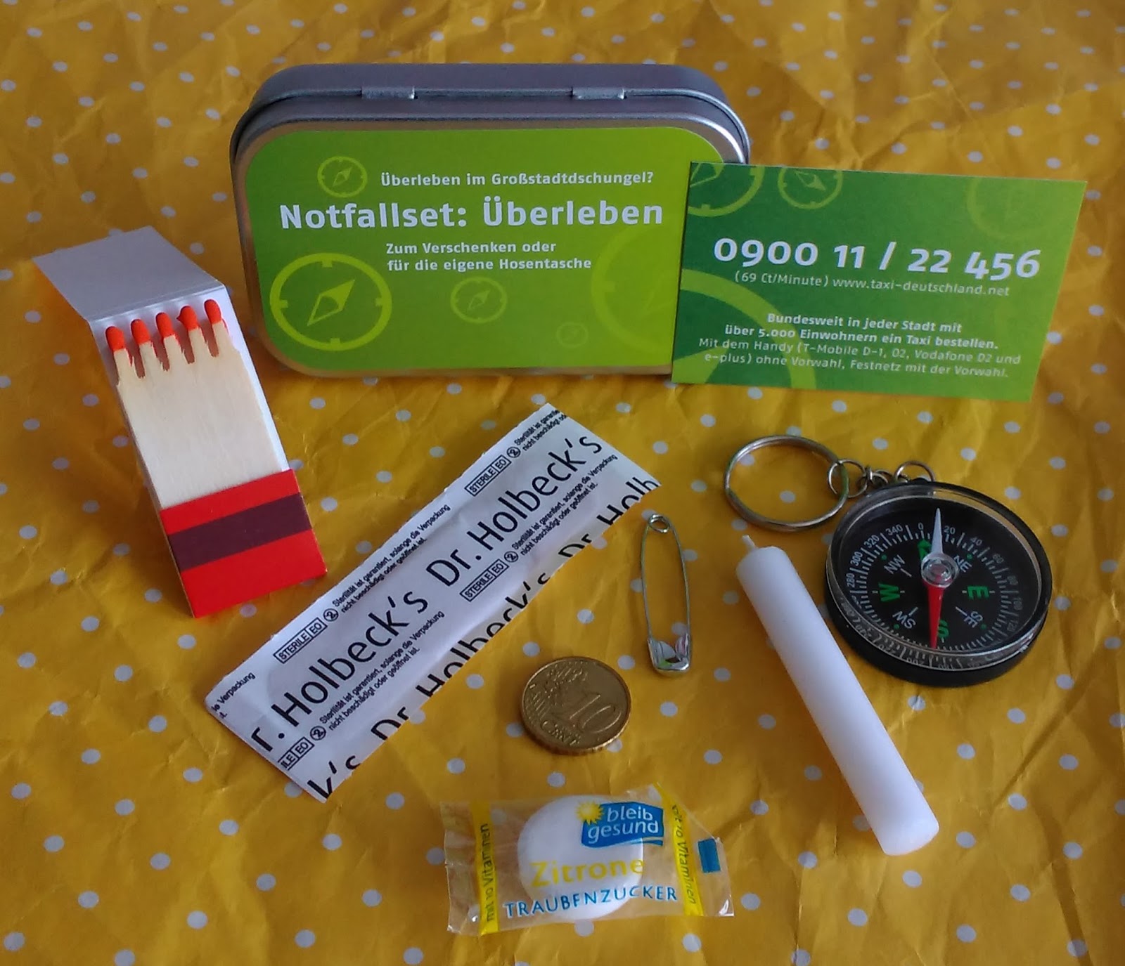 Saskia testet!: NotfallSet