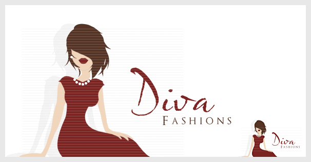 Logo Diva, Feminine Boutique Logos, Girly Girl Logo Designs ...
