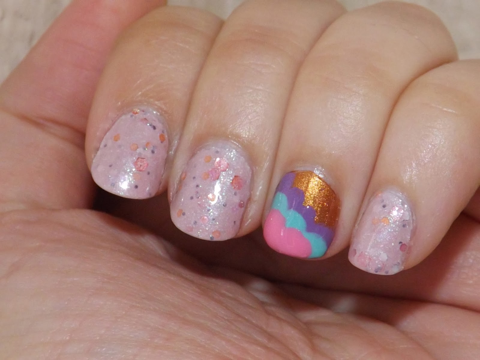 Swatchbucklers: Nerd Lacquer The Lando System and Sweetheart Cloud Mani