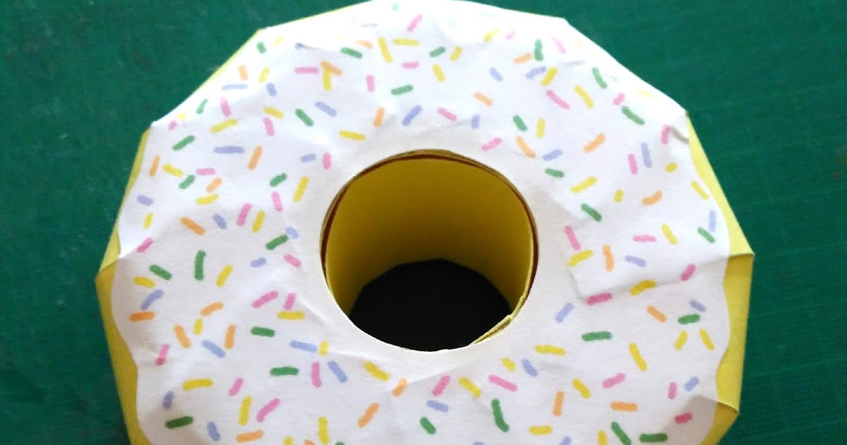 Esselle Crafts: Doughnut Box Template