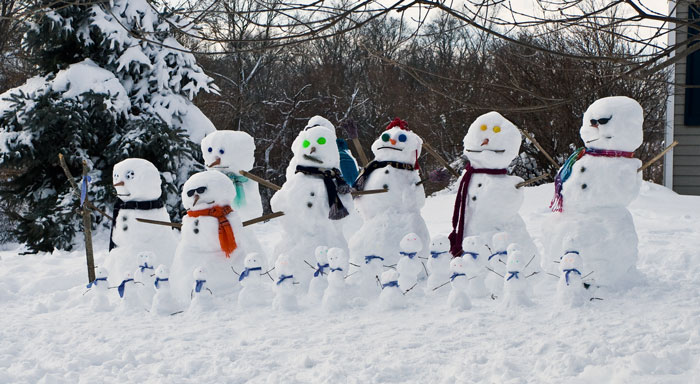 Sweet Savory Planet: Snowmen and Sunshine