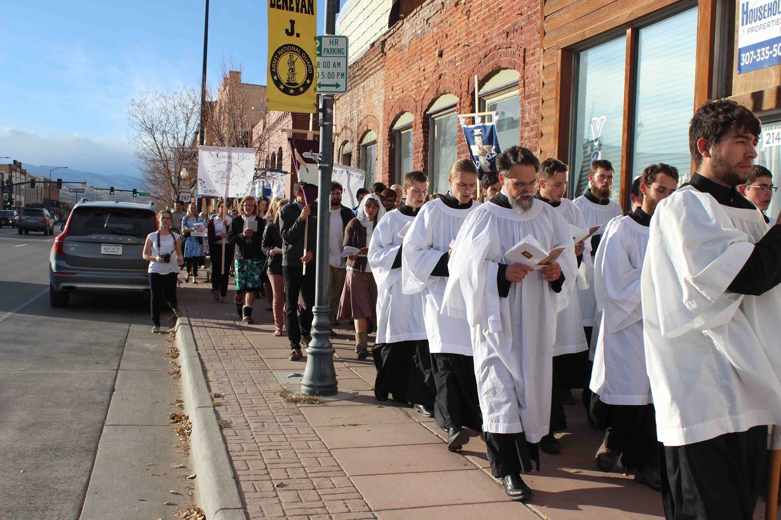 New Liturgical Movement: Eucharistic Procession for All Saints’ Day at ...