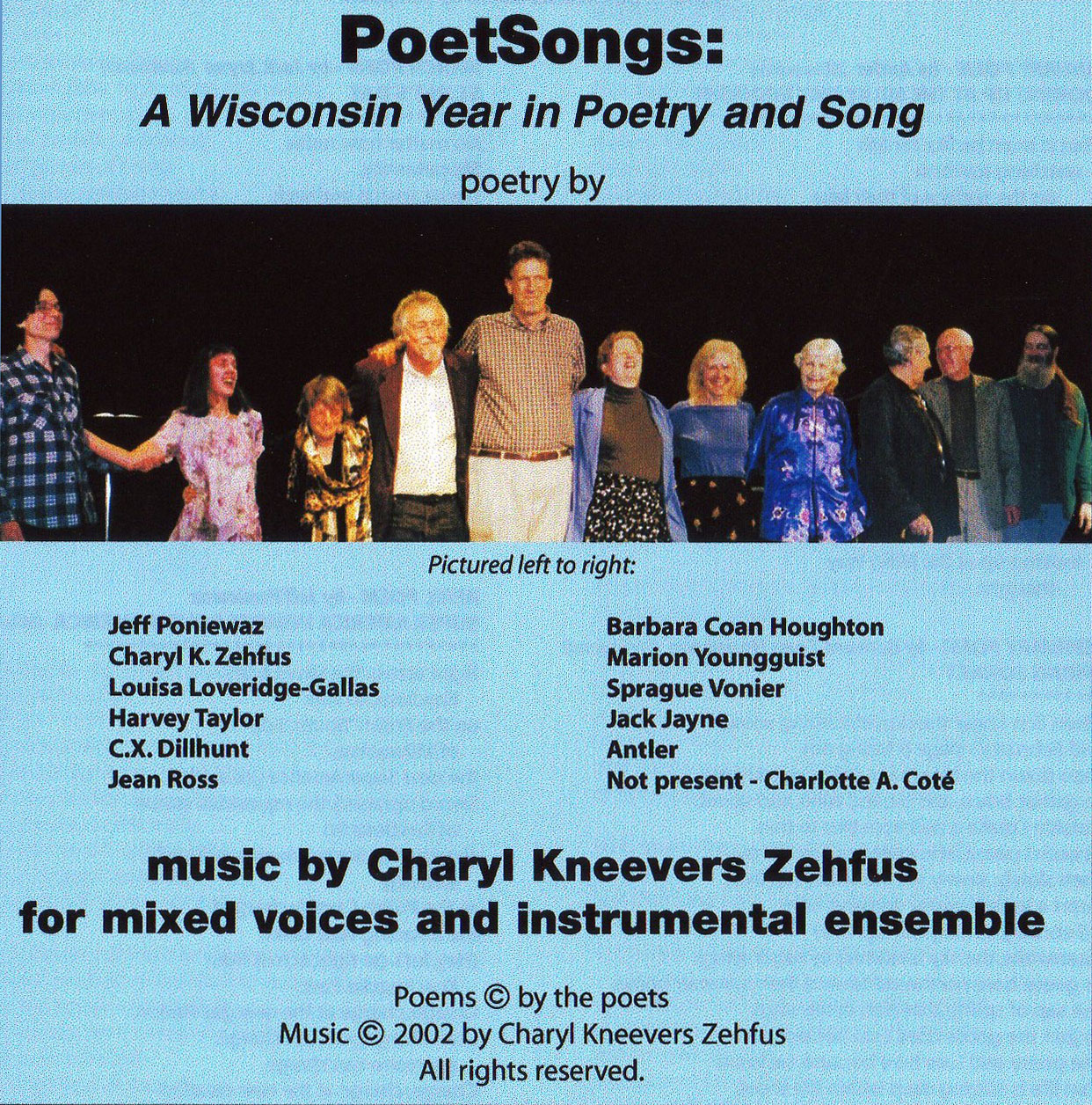 Wisconsin Melody Girl: PoetSongs LIVE video: Wisconsin poets read their ...