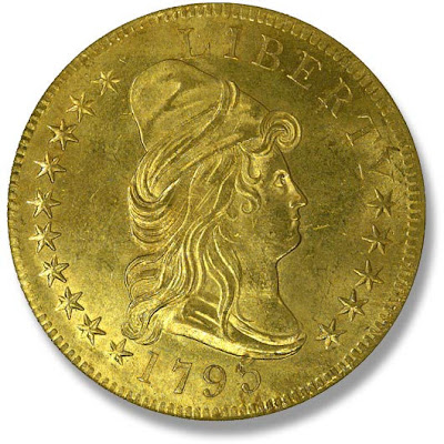 First gold coin minted in USA | Lunaticg Coin
