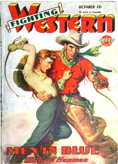 Rough Edges: Saturday Morning Western Pulp: Fighting Western, October 1945