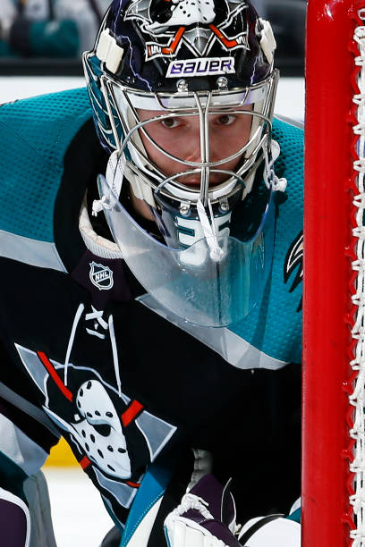 I Love Goalies!: John Gibson 2018-19 Mask