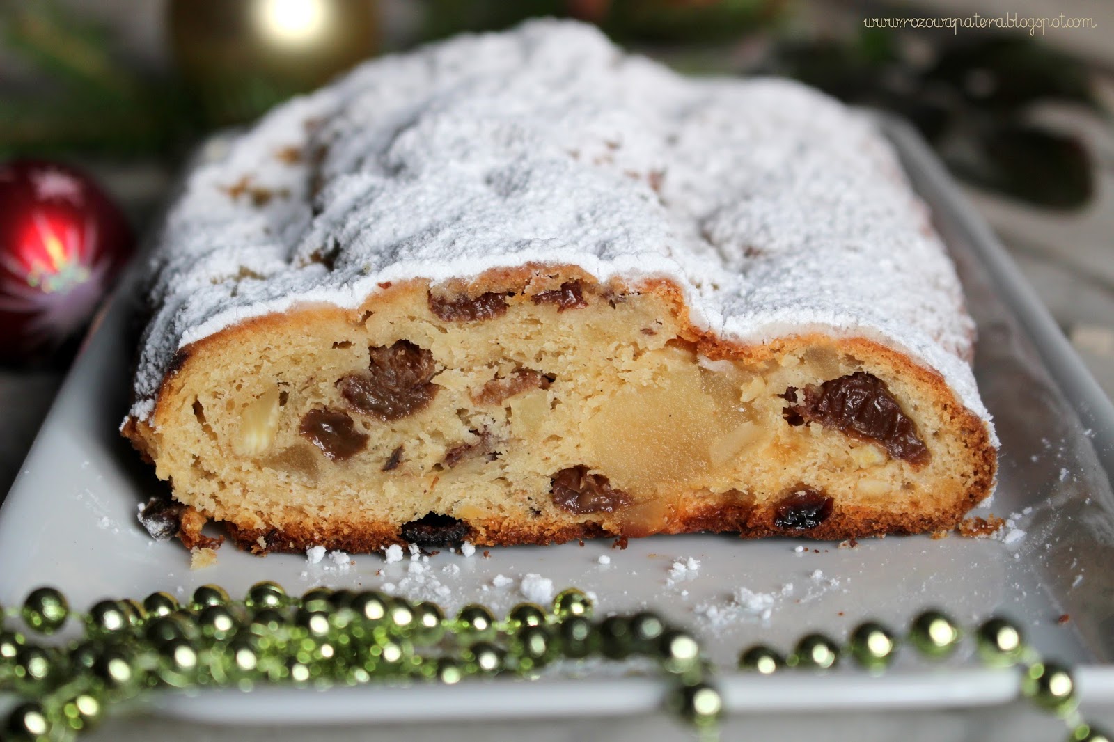 Różowa Patera: Christollen – tradycyjne drezdeńskie ciasto świąteczne