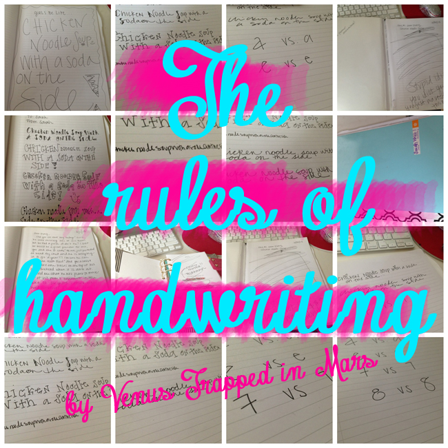 The Art of Handwriting | Venus Trapped in Mars || Dallas