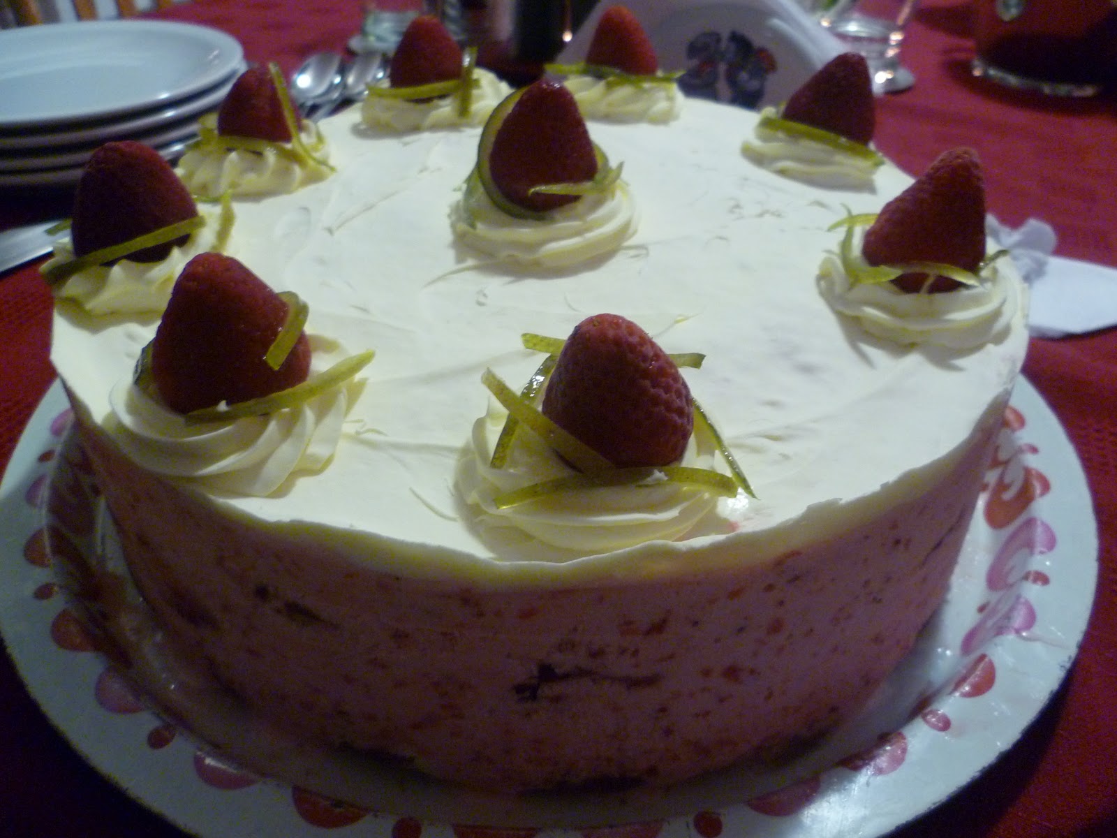 Delicias Ulalau: Torta Helada de Frutillas