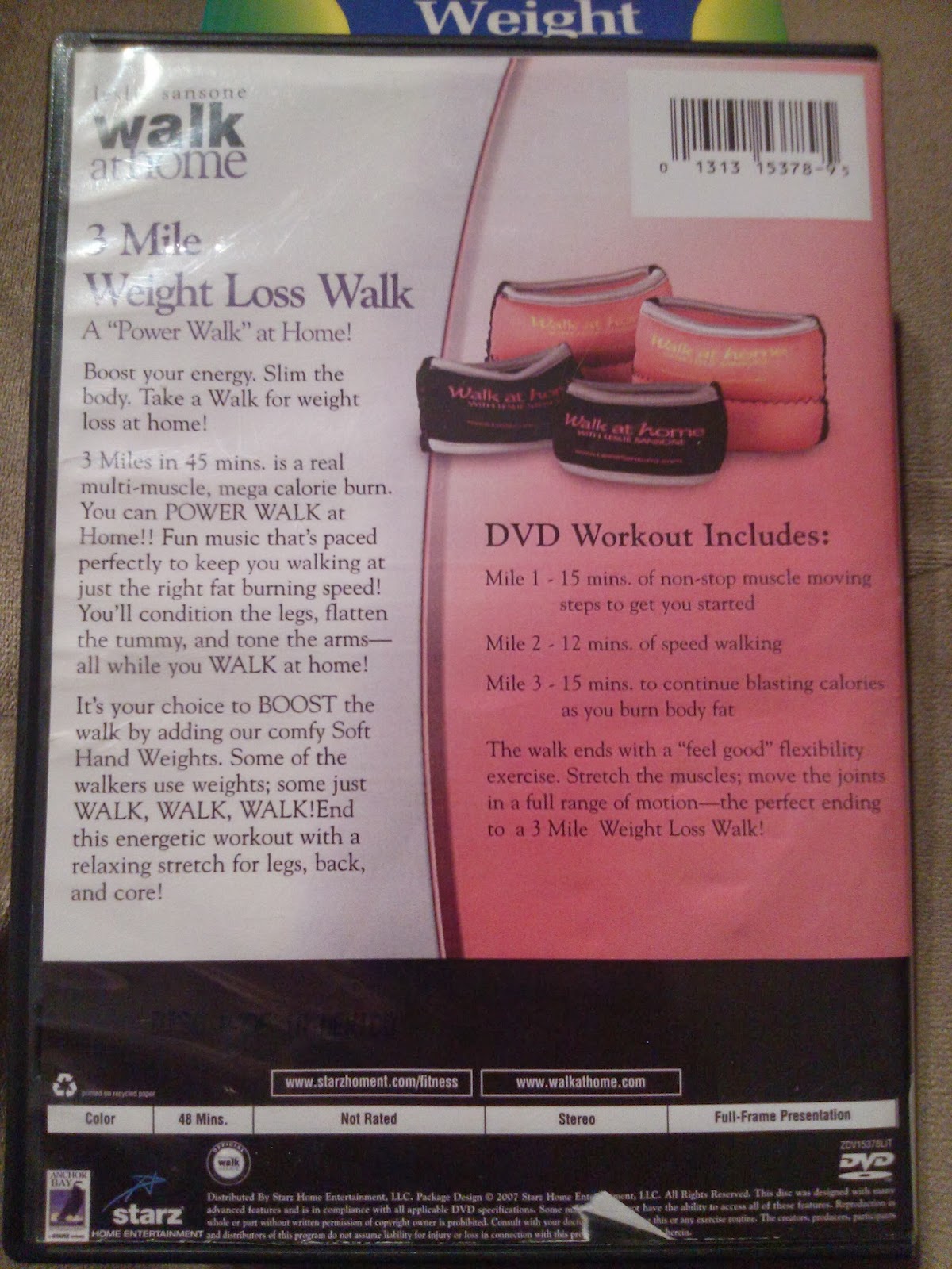 Trapped in a Fat Chick: Leslie Sansone Walk at Home - 3 Mile Weight ...