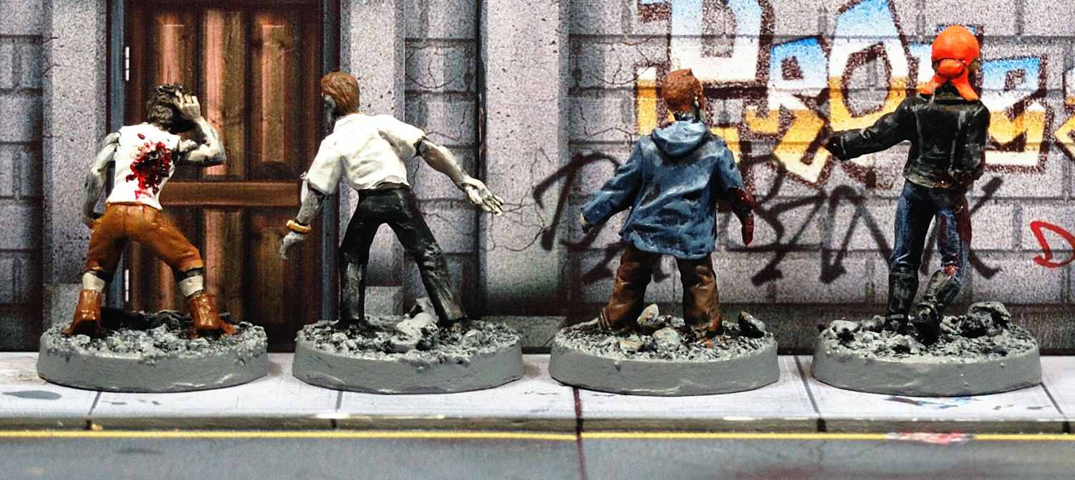 Vampifan's World of the Undead: Studio Miniatures Zombies 09 - Mob 7
