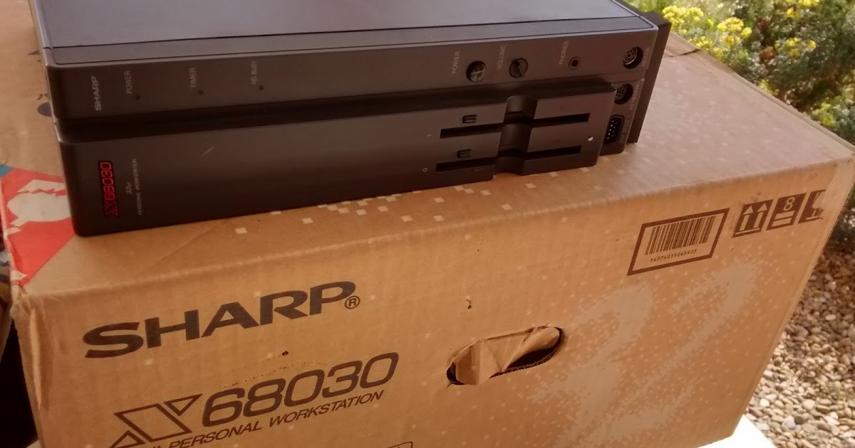 Pc Engine, Sharp X68000, Fm-Towns.: X68030 Compact - restauración.