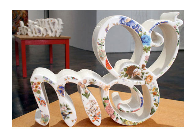 keads.com: Ceramic typography by Stephanie DeArmond