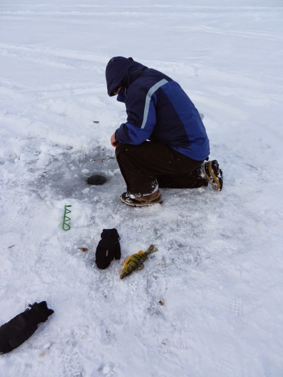 Fishing & Hunting in Oswego County, NY: Sandy Pond on Ice
