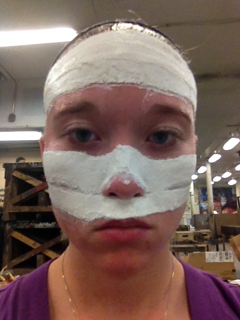Masked, I Advance: Direct Plaster Mask