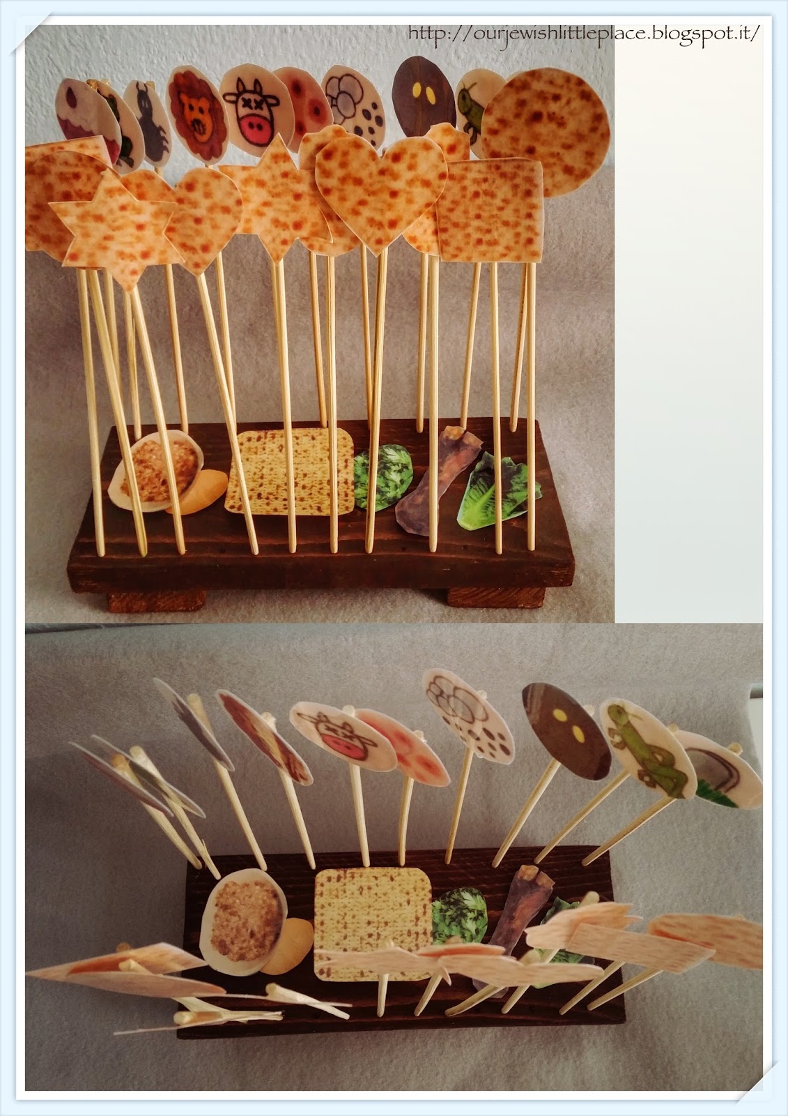 our Jewish little place: Kids friendly Passover centerpiece kit