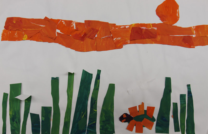 In Art Class: Eric Carle Color Collage