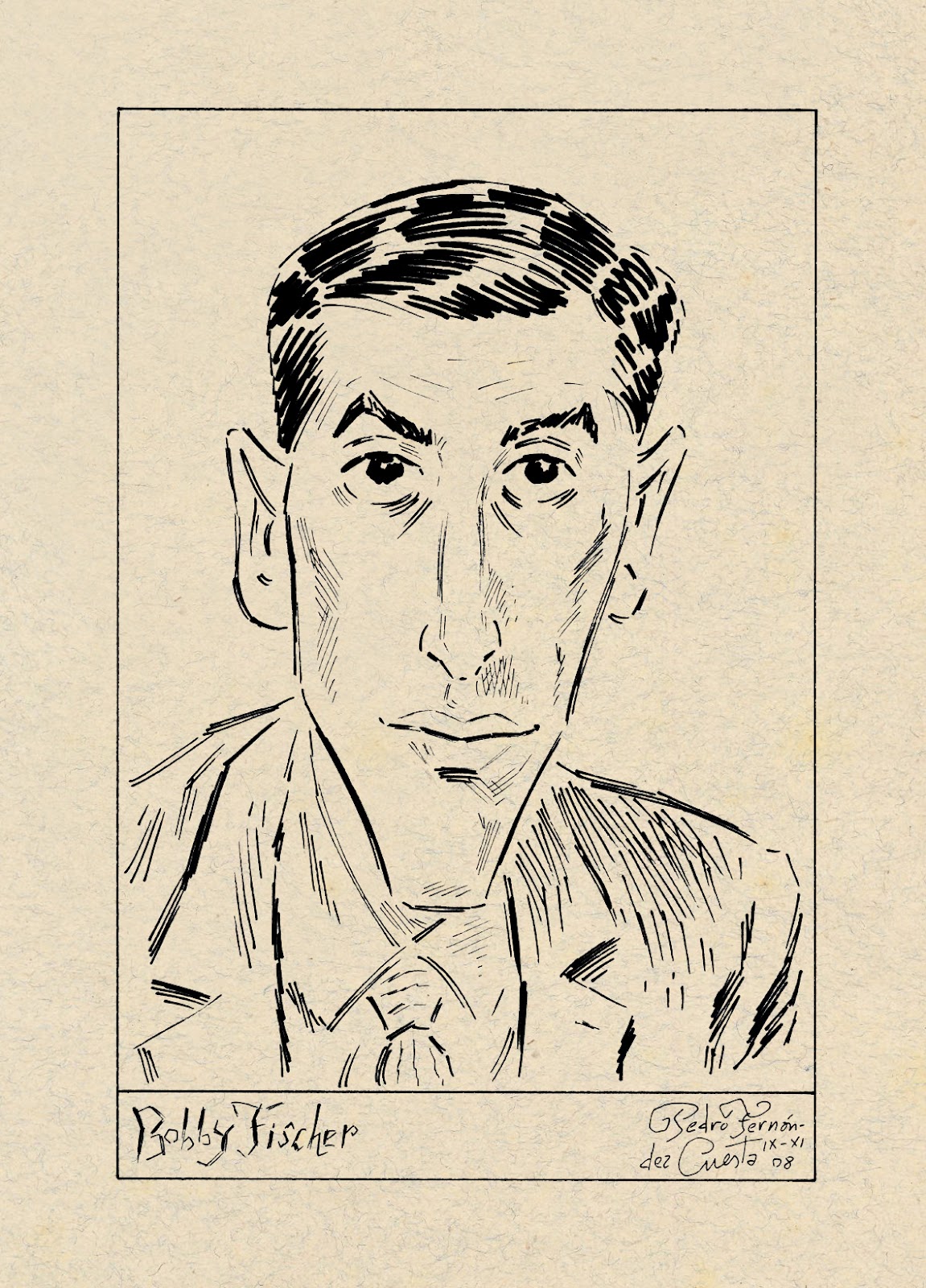 Pedro Fernández Cuesta. Políptico.: RETRATOS Series A, B, C y D