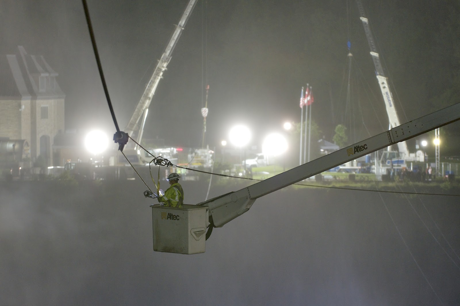 Keith Meehan Photography—Commercial: CONSTRUCTION: Cable Installation ...