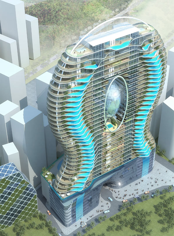 Engineering world: Bandra Ohm residential tower by James Law Cybertecture