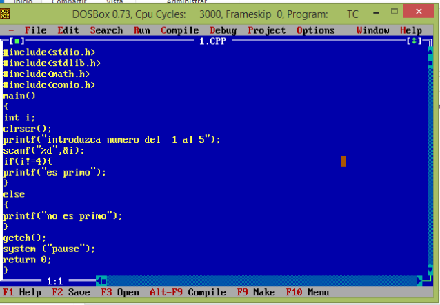 PROGRAMACION BASICA : octubre 2014