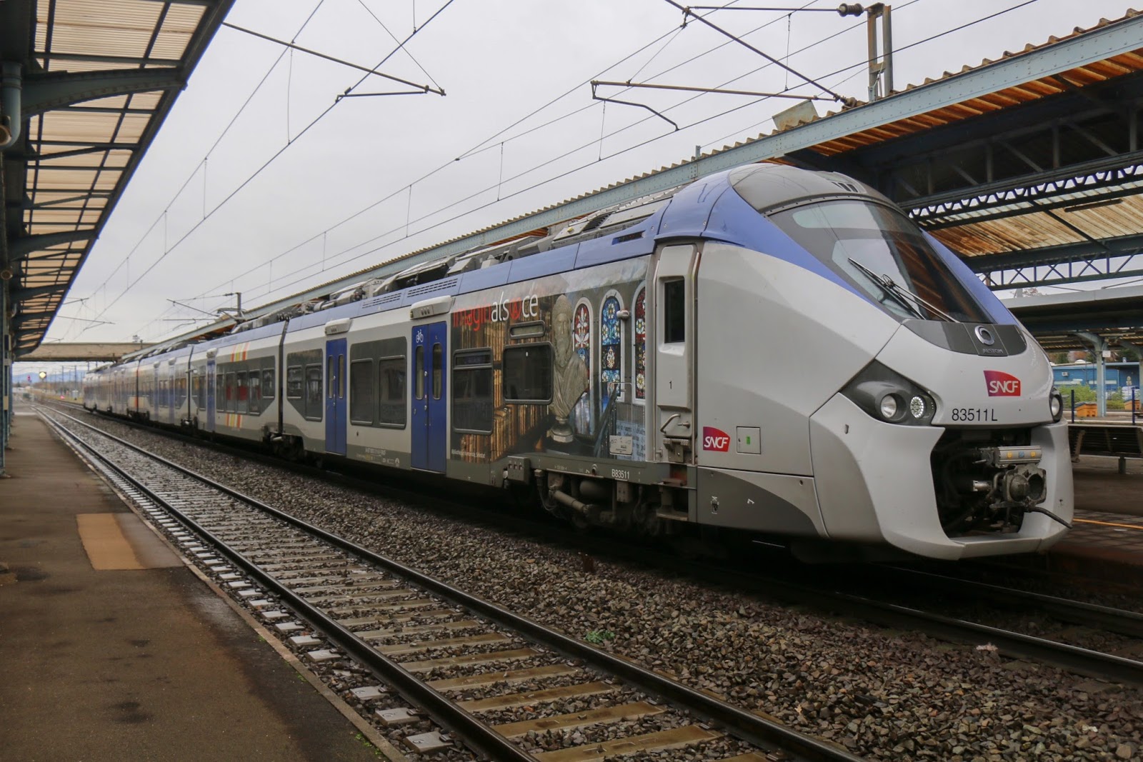LA PASSION DU TRAIN: à Paris Est ,puis Strasbourg et Sélestat avec ...
