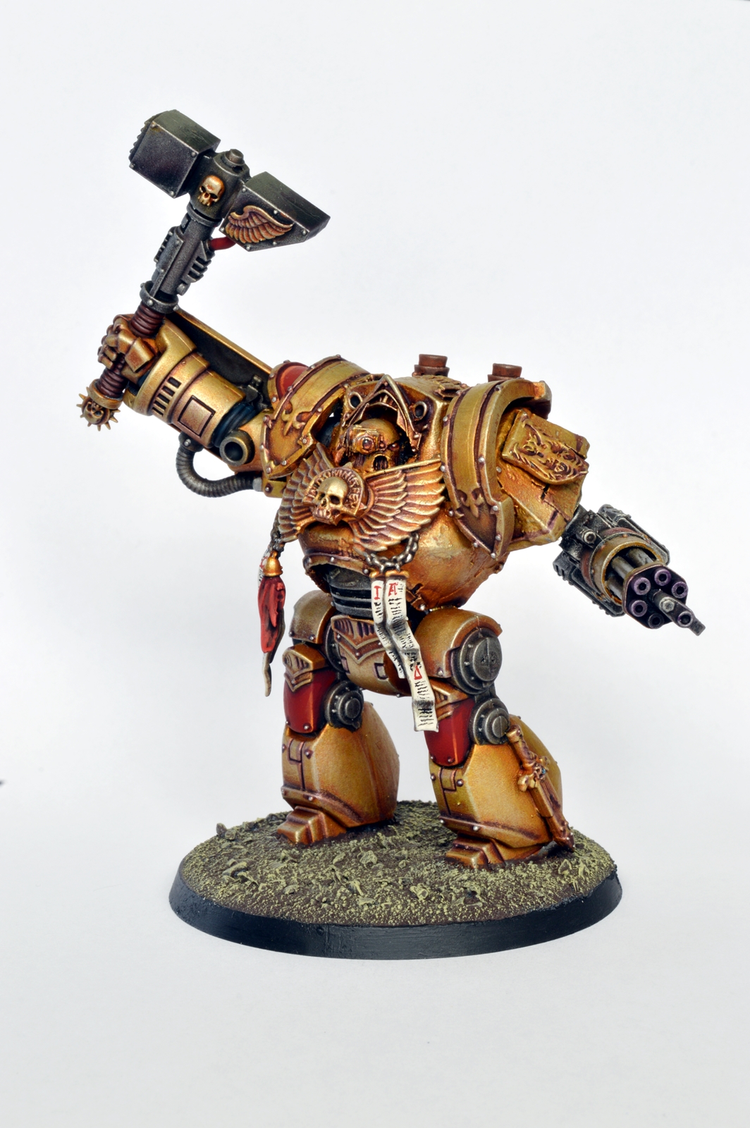 Showcase: Legio Custodes Contemptor Dreadnought Conversion - Tale of ...