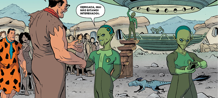 Os Flintstones mistura sociedade primitiva com conceitos morais ...