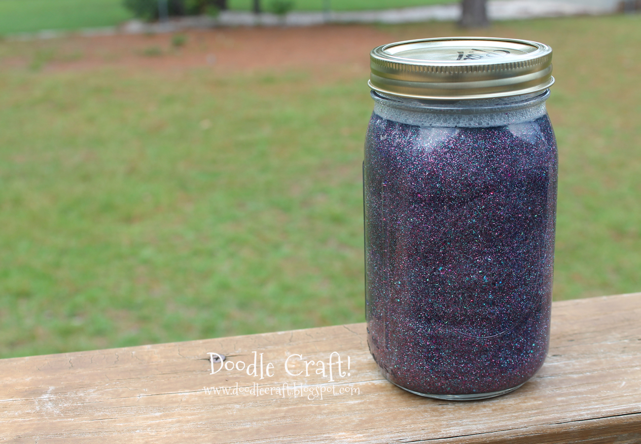 DIY Calming Glitter Jars