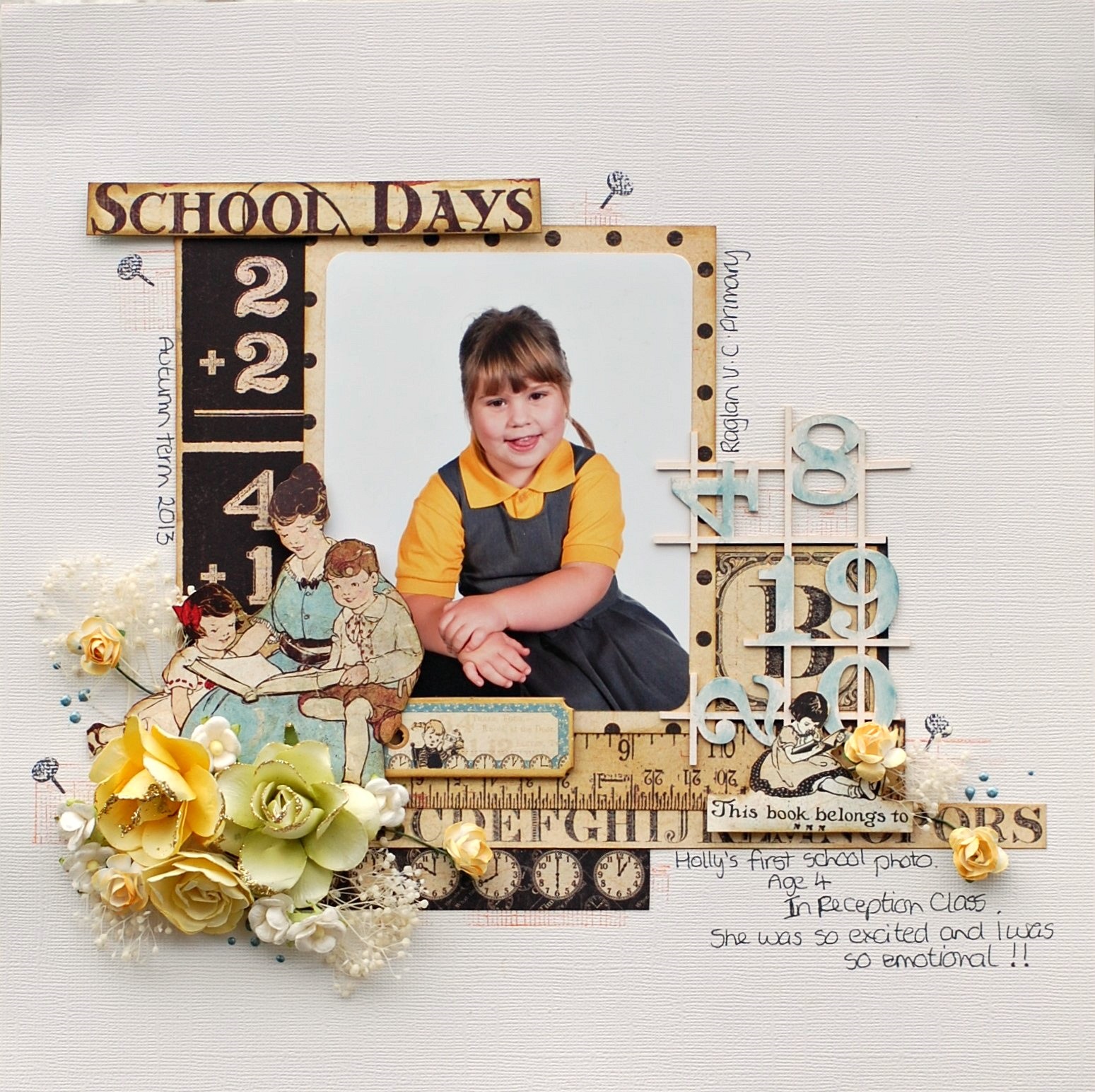 My Crafty Madness: School Days **CSI color Stories Inspiration Case ...