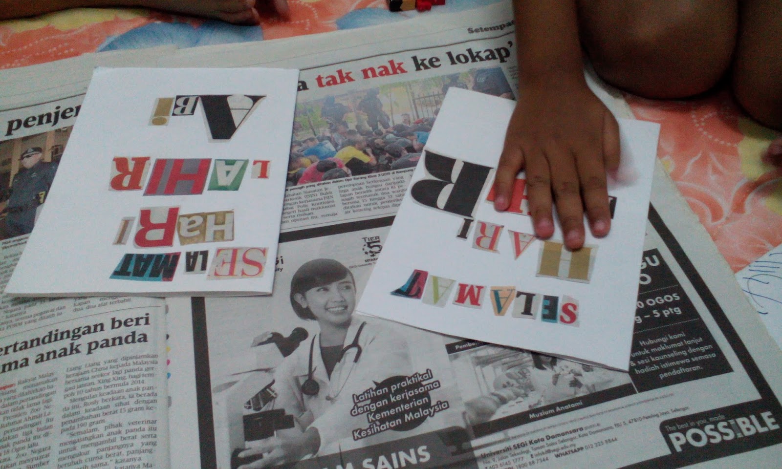 Besday Abi Part 1 : Kad Besday Abi Izz | *PermataUmi*