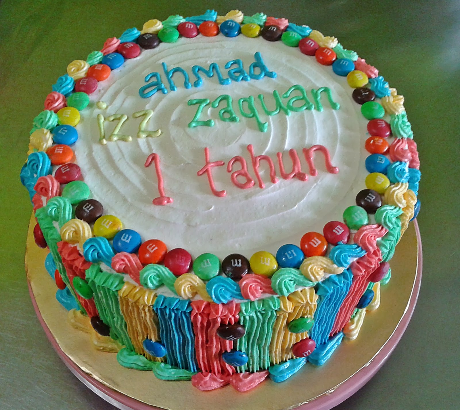 SERI MANJUNG HOMEMADE - MIZWA SWEET DELIGHT: KEK RAINBOW