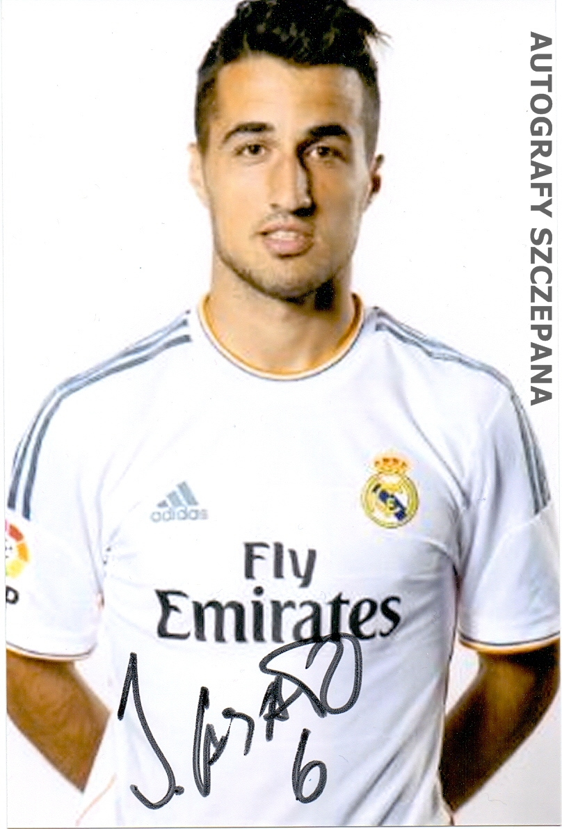 Autografy Szczepana: 163. Jorge Casado - Real Madryt