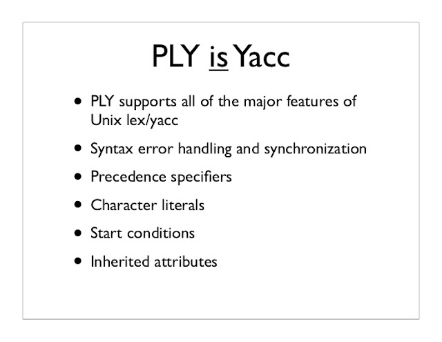 Python Ply Programming 42 Python Ply With Yacc And Its Values