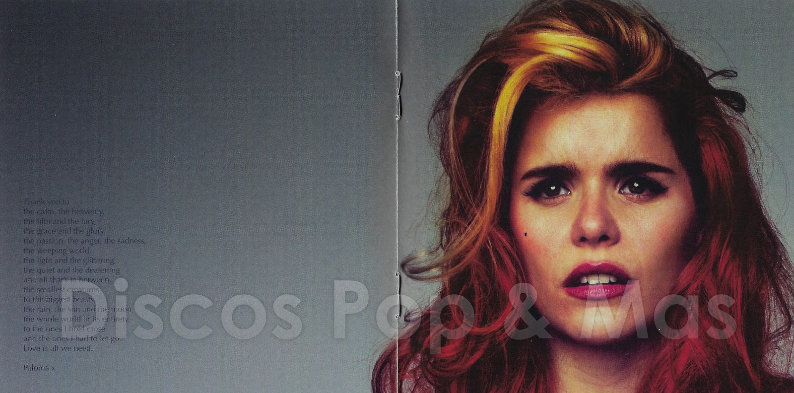 Discos Pop & Mas: Paloma Faith - Fall to Grace