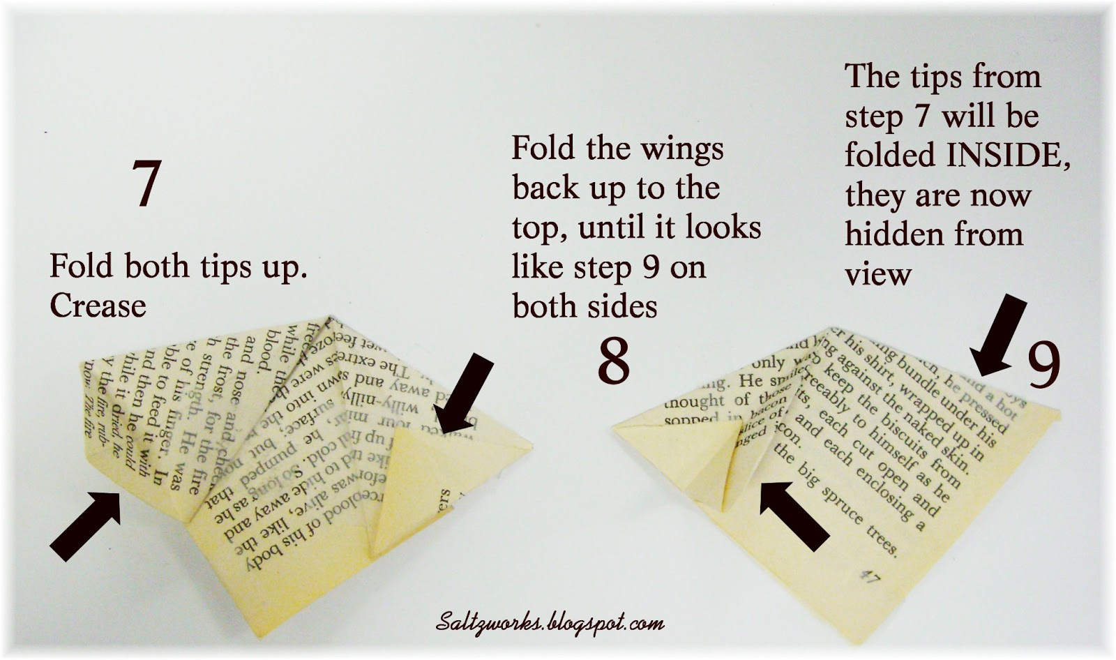 Saltzworks: Upcycling Paperback Books