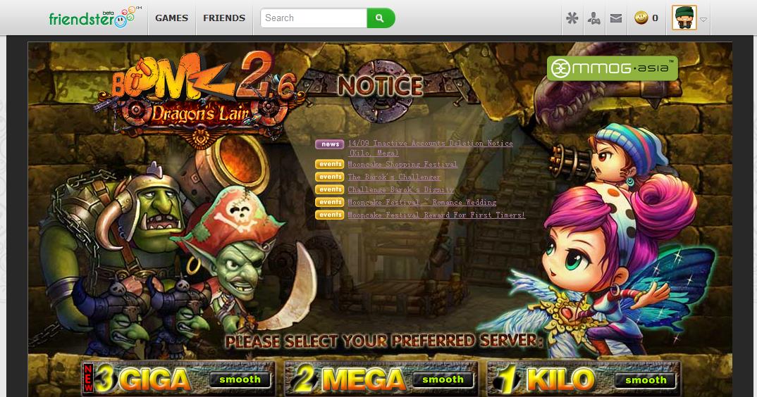 Boomz : Online Game Friendster!