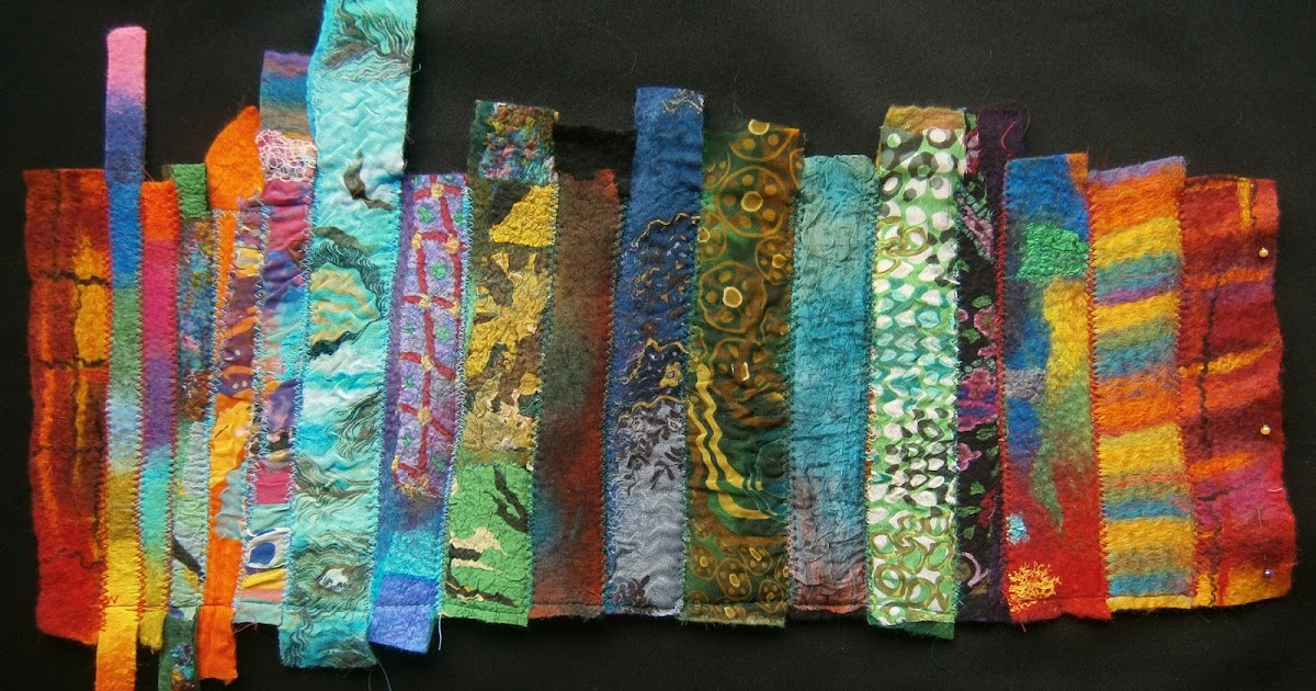 Felt by Zed: Felt Collage Bag