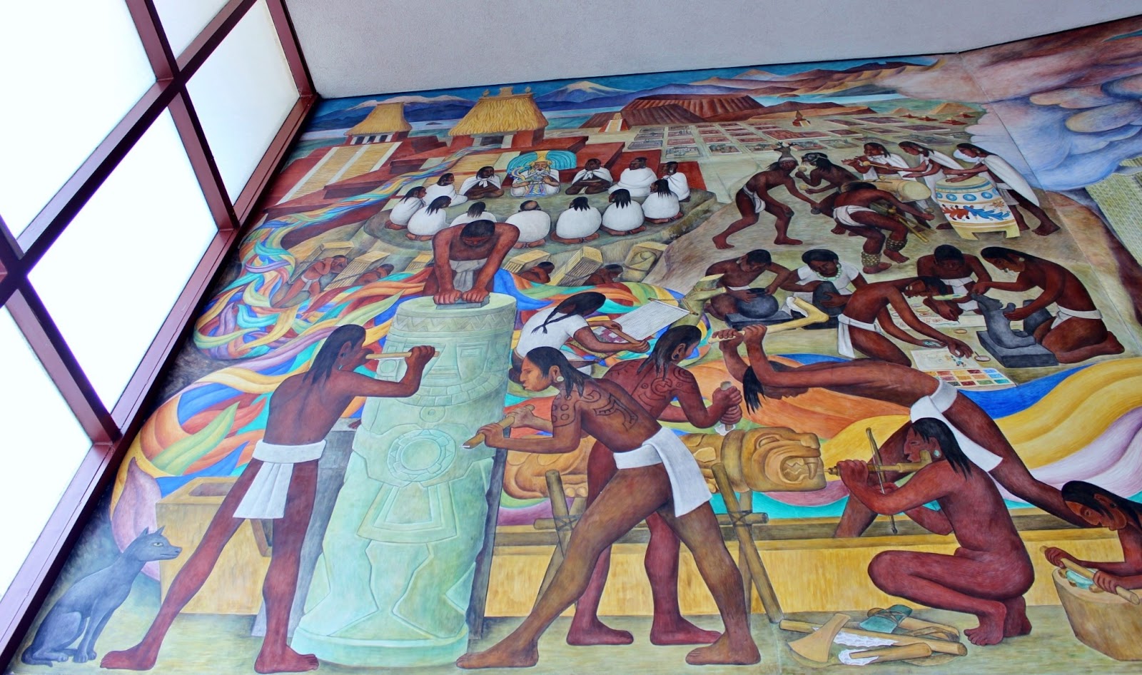 Bay Area Arts: Diego Rivera's "Pan American Unity" mural in San Francisco