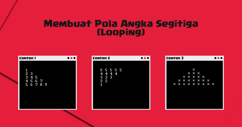 C++: Pola Angka Segitiga | Rainz Code