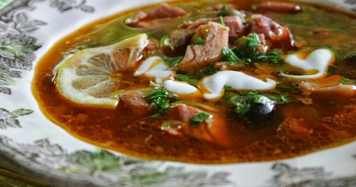 Effortnesslessly: Solyanka Soup