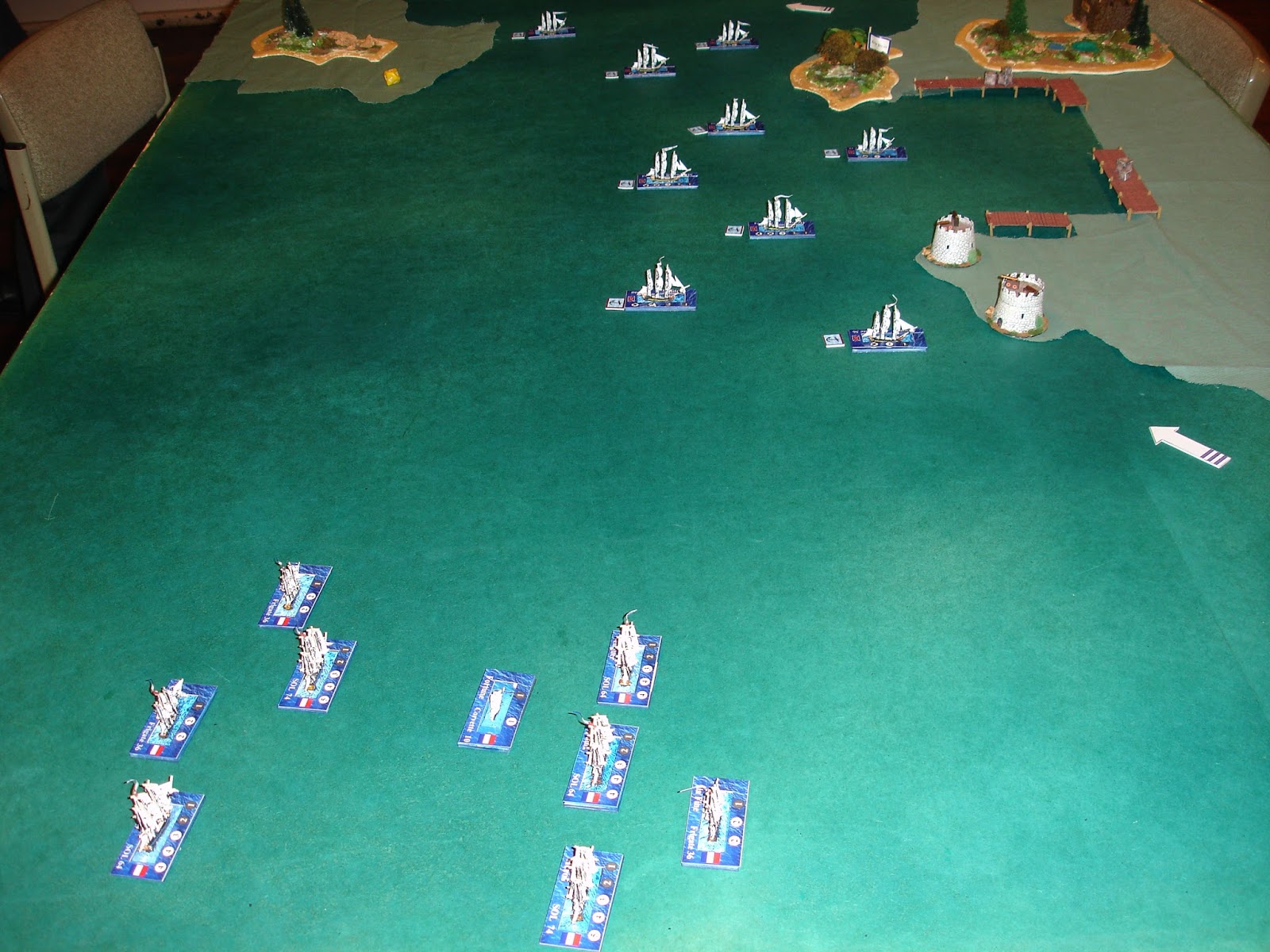 One Sided Miniature Wargaming Discourse: Battle of Porto Praya 1781