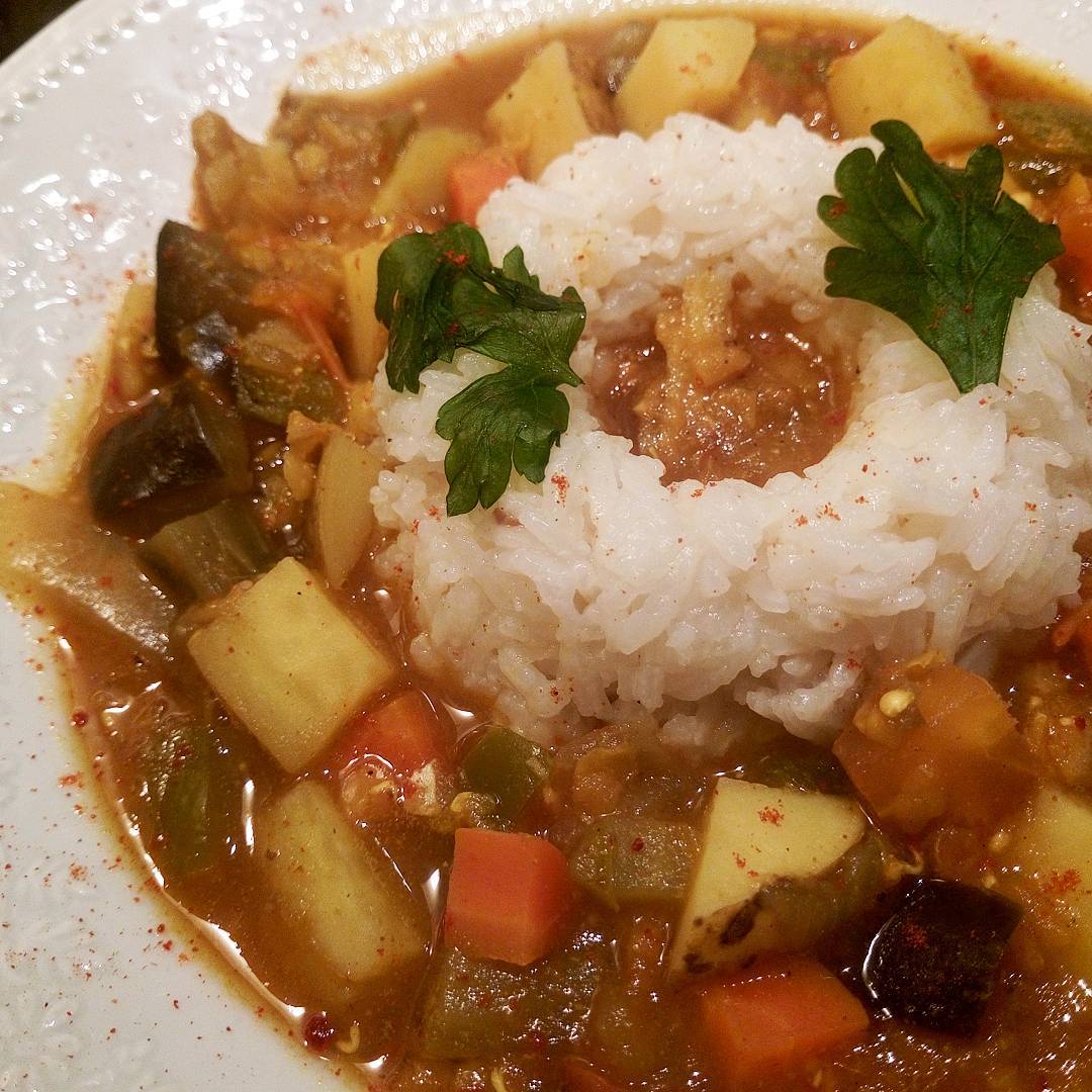 Chez Carolaine: CURRY MADRAS VEGANO