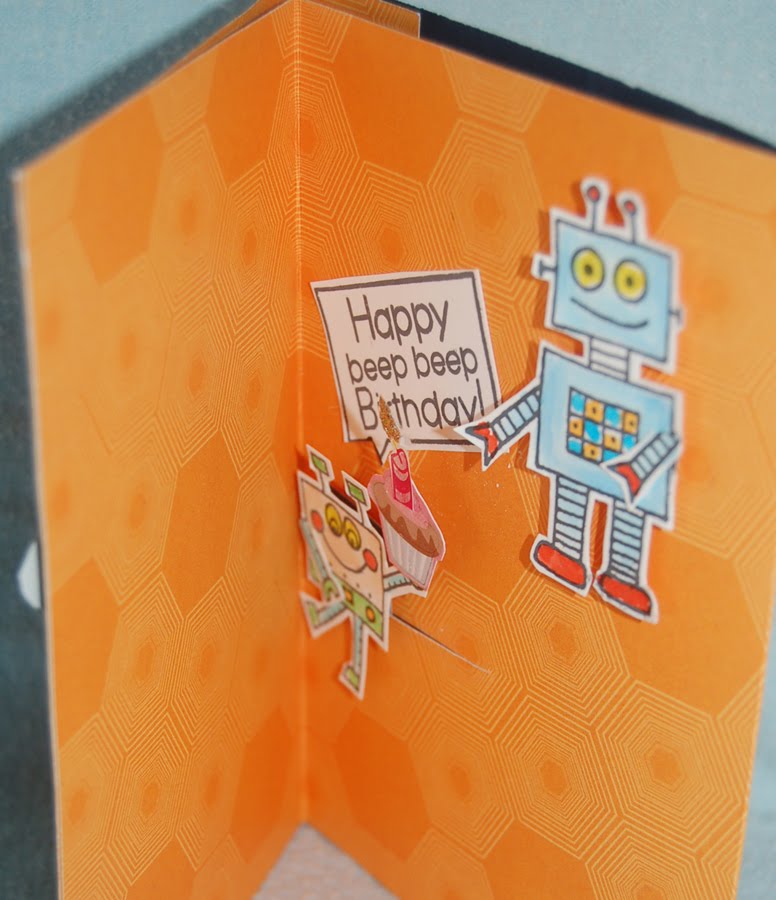 Lynn's Craft Blog: Moving Birthday Card