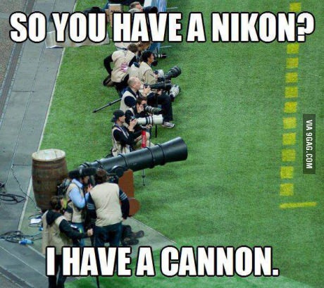 Strictly Viral: That's some camera you've got there!